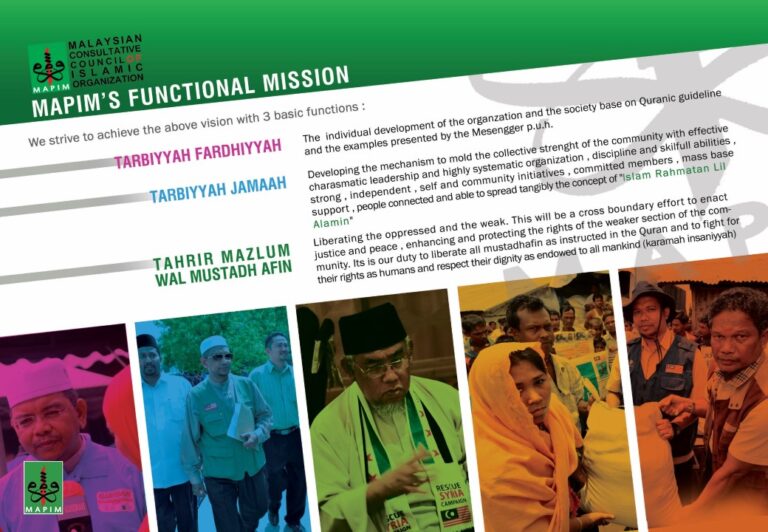 Mapim Functional Mission – Malaysian Consultative Council of Islamic ...